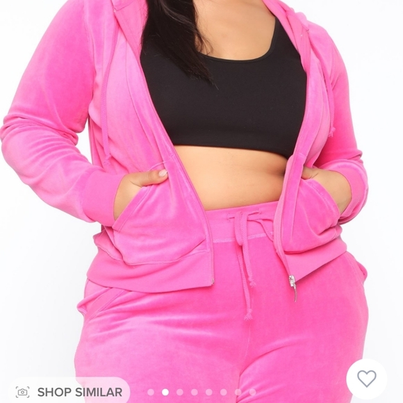 Fashion Nova | Pants & Jumpsuits | Hot Pink 2 Piece Sweat Suit | Poshmark